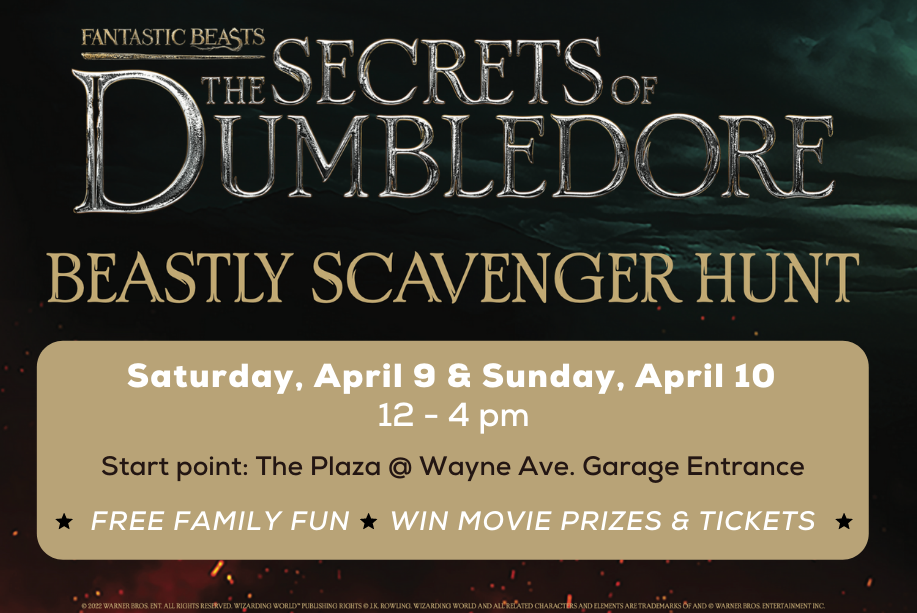 Fantastic Beasts: The Secrets of Dumbledore Scavenger Hunt | Downtown ...