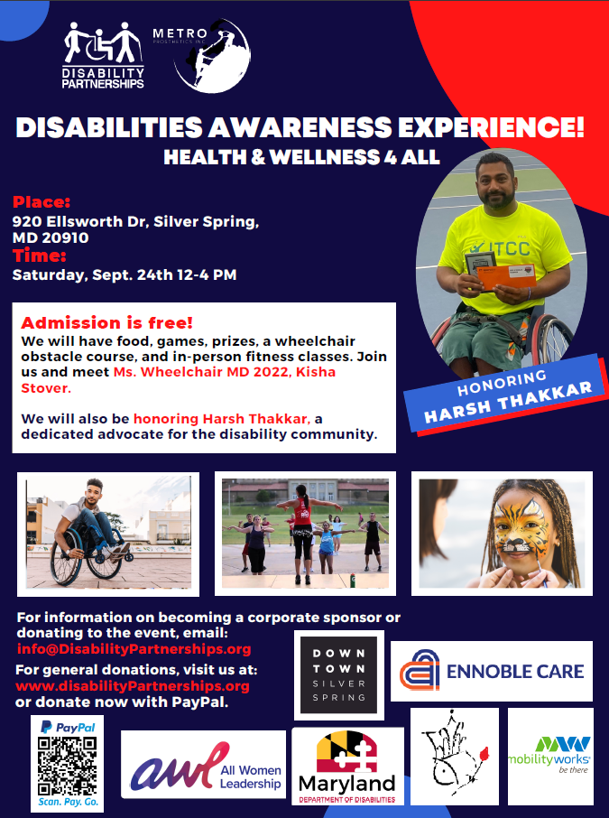 Disability Awareness Experience: A Health & Wellness Expo | Downtown ...